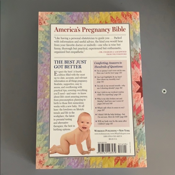 Other | Pregnancy Book What To Expect Never Used | Poshmark